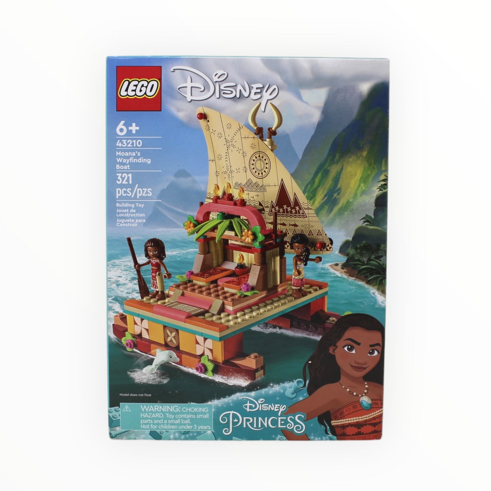 Certified Used Set 43210 Disney Moana’s Wayfinding Boat