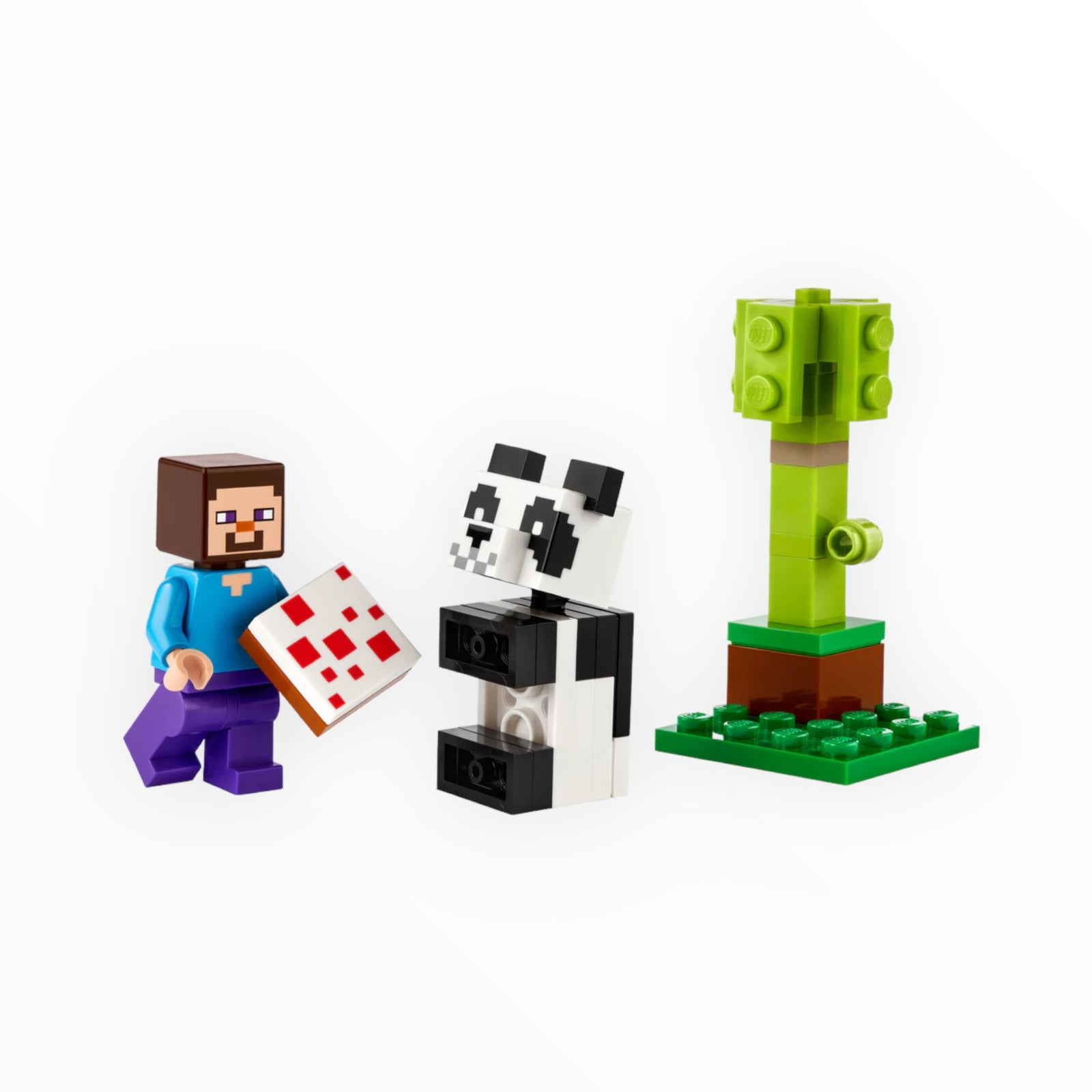 Polybag 30672 Minecraft Steve & Baby Panda