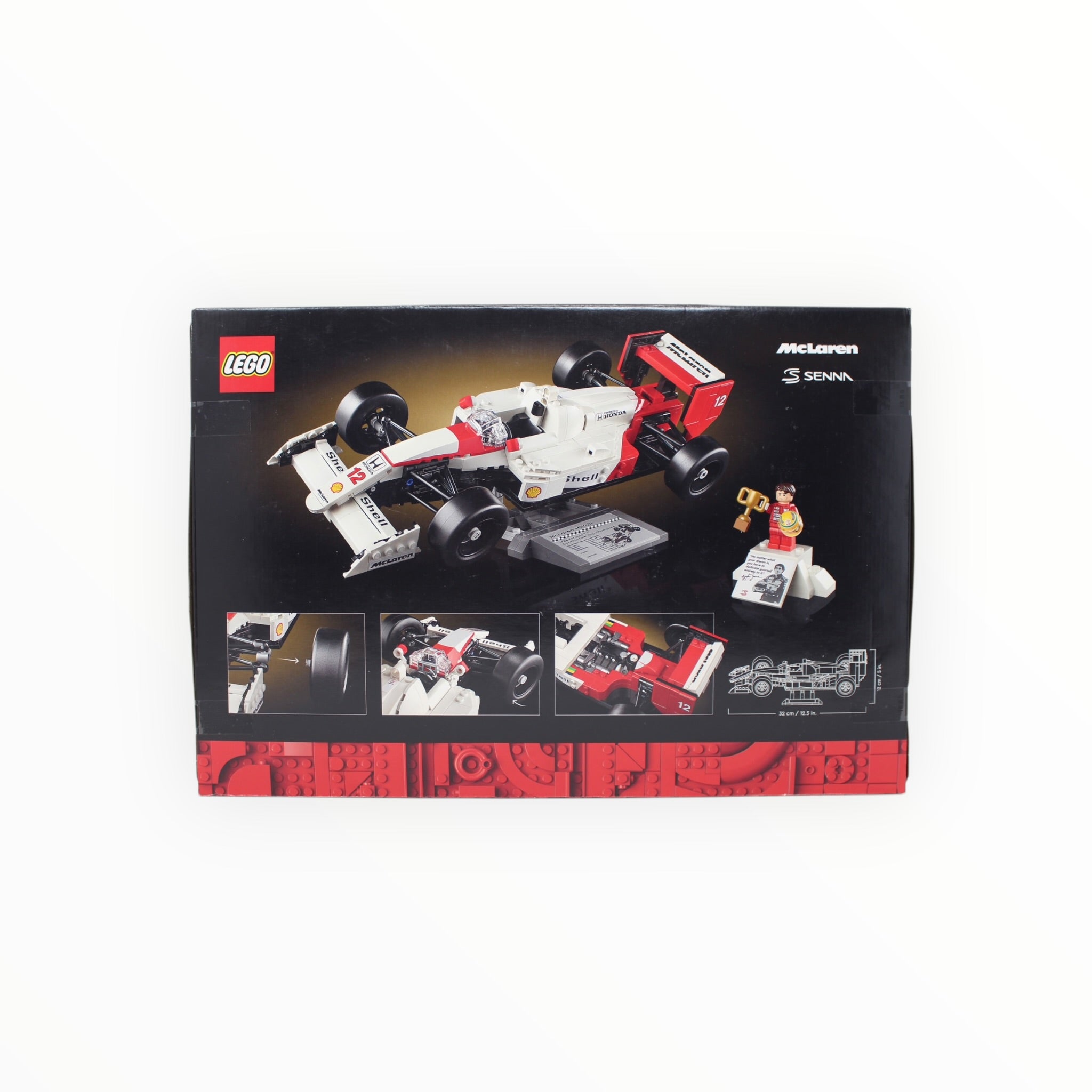 10330 Icons McLaren MP4/4 & Ayrton Senna (some box damage)