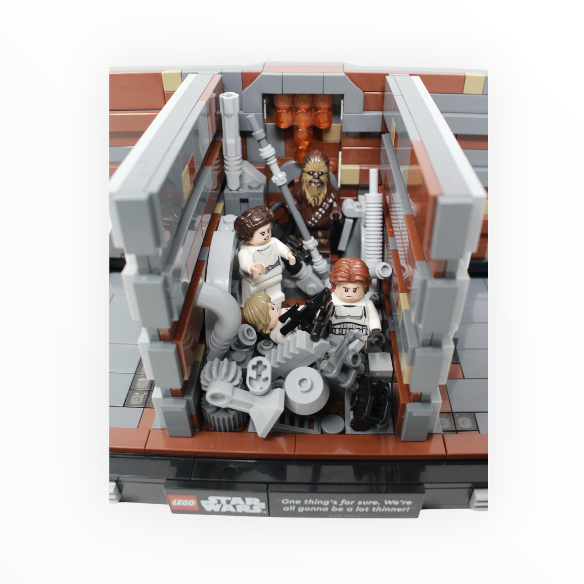 Used Set 75339 Star Wars Death Star Trash Compactor Diorama