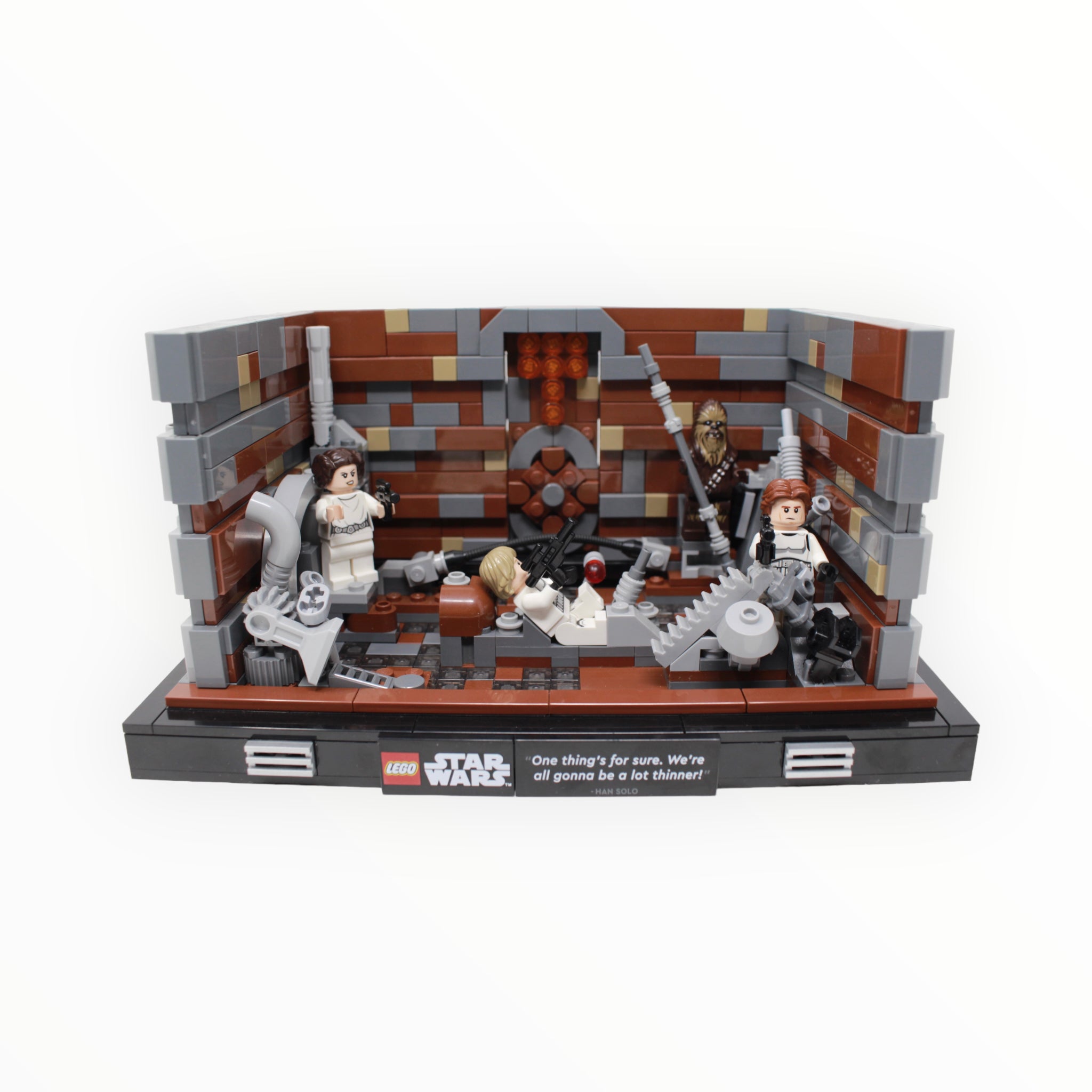 Used Set 75339 Star Wars Death Star Trash Compactor Diorama
