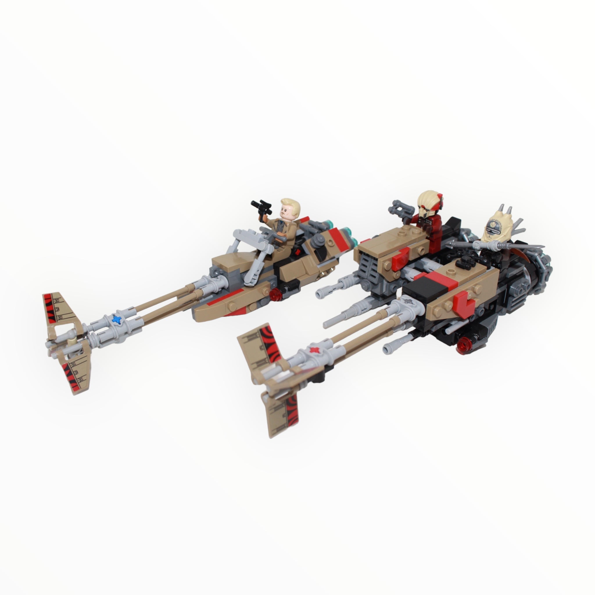 Used Set 75215 Star Wars Cloud-Rider Swoop Bikes