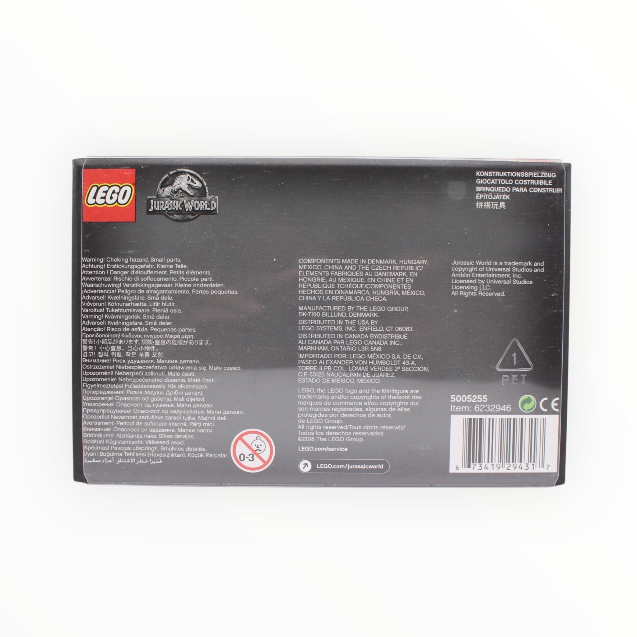 Certified Used Set 5005255 Bricktober Minifigure Collection - Jurassic