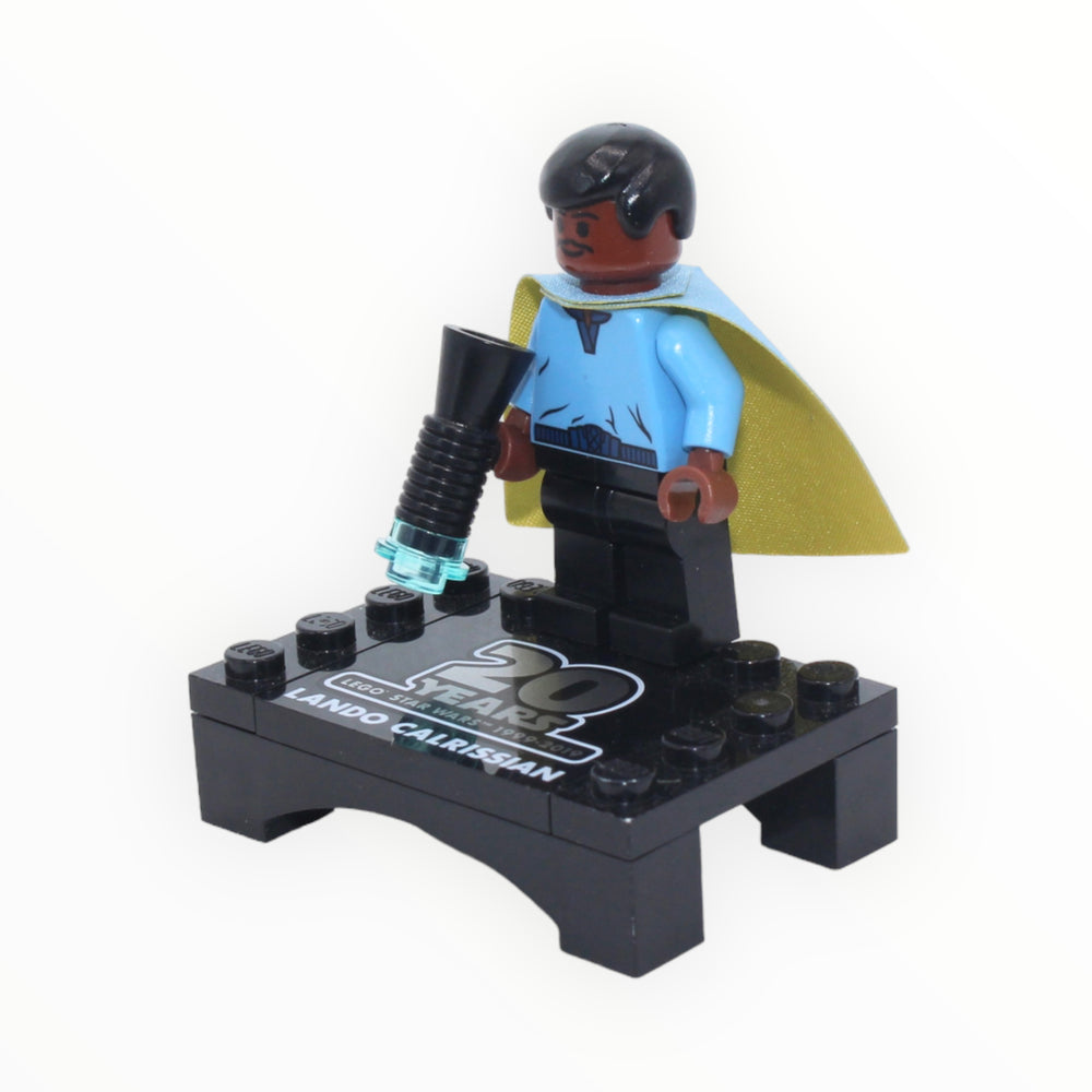 Lando Calrissian (20th Anniversary, with stand and blaster)