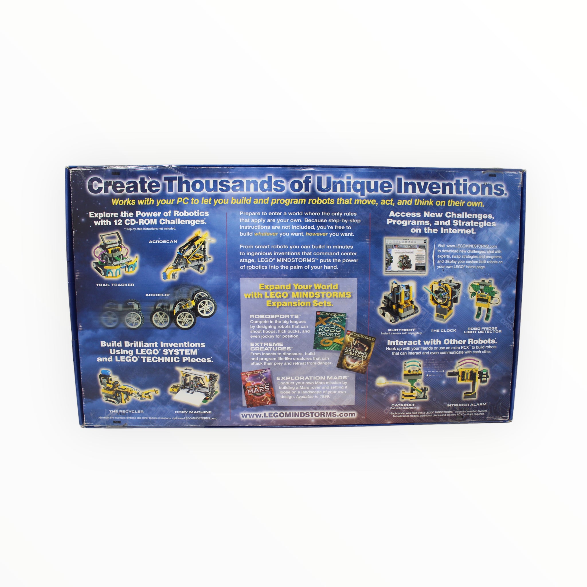 Certified Used Set 9719 Mindstorms Robotics Invention System - Version