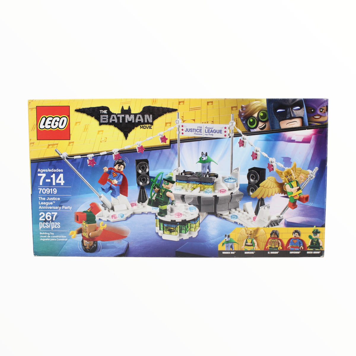 Certified Used Set 70919 The LEGO Batman Movie The Justice League Anni