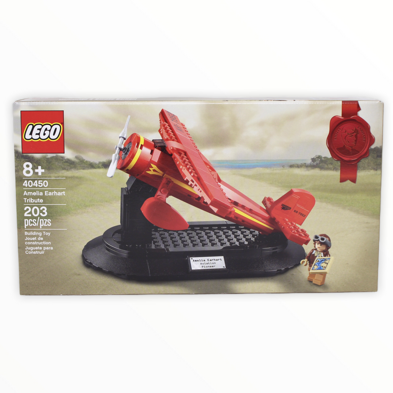 Retired Set 40450 LEGO Amelia Earhart Tribute