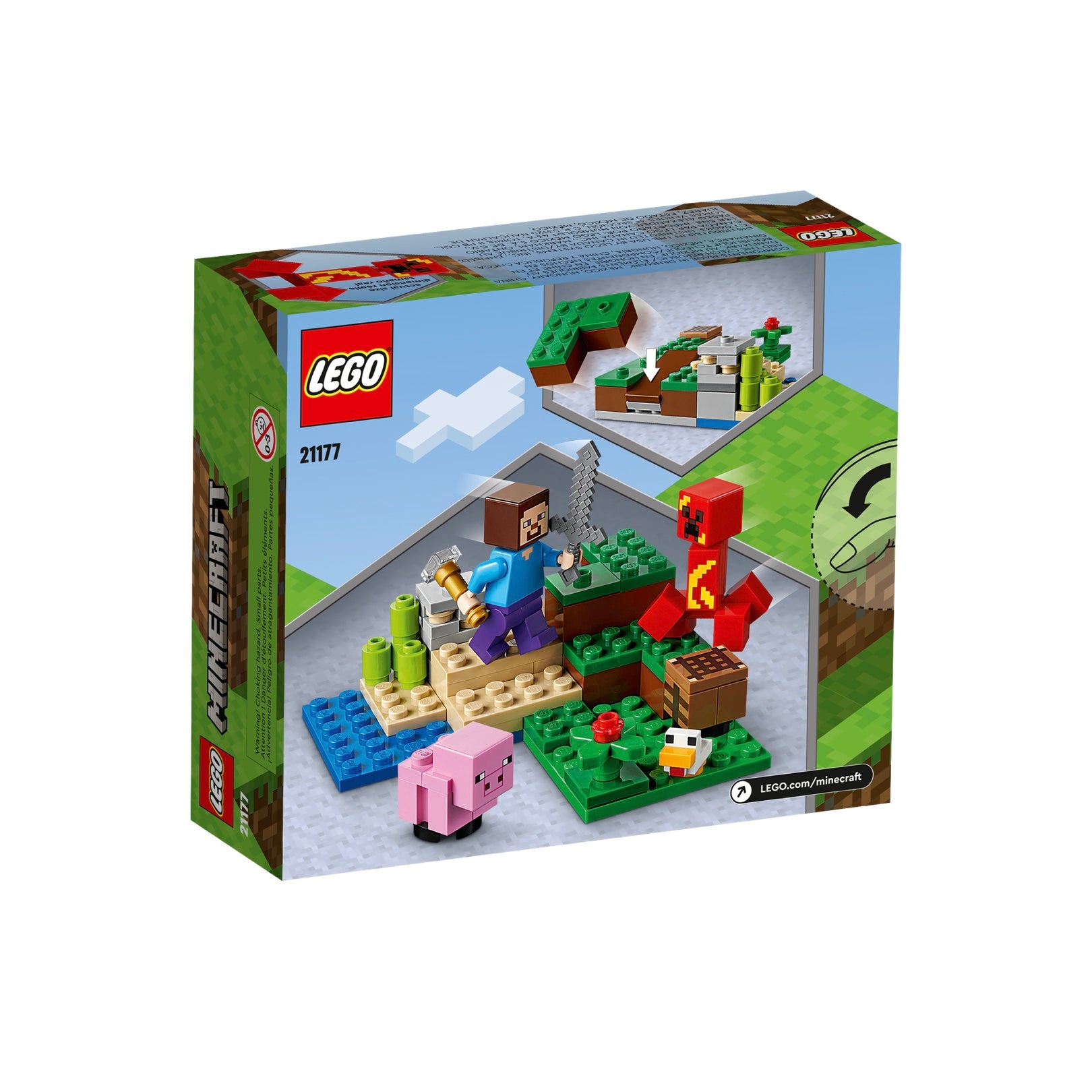 21177 Minecraft The Creeper Ambush