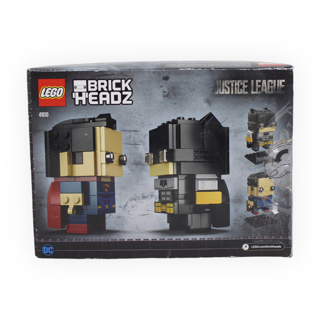 Certified Used Set 41610 DC BrickHeadz Tactical Batman & Superman
