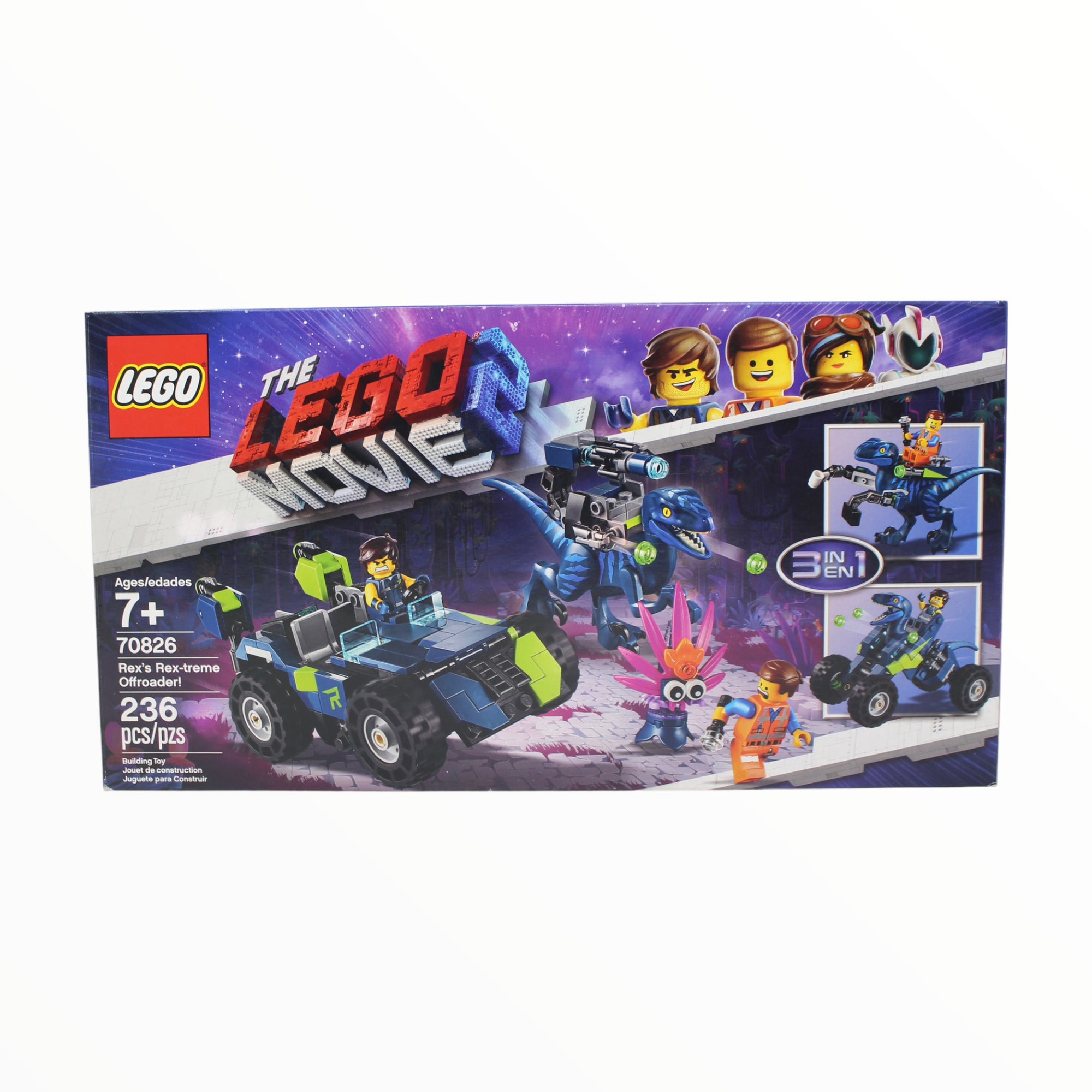 Retired Set 70826 The LEGO Movie 2 Rex’s Rex-treme Offroader!