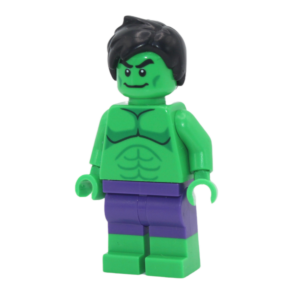 The Hulk (2022, minifigure, smile / grin)