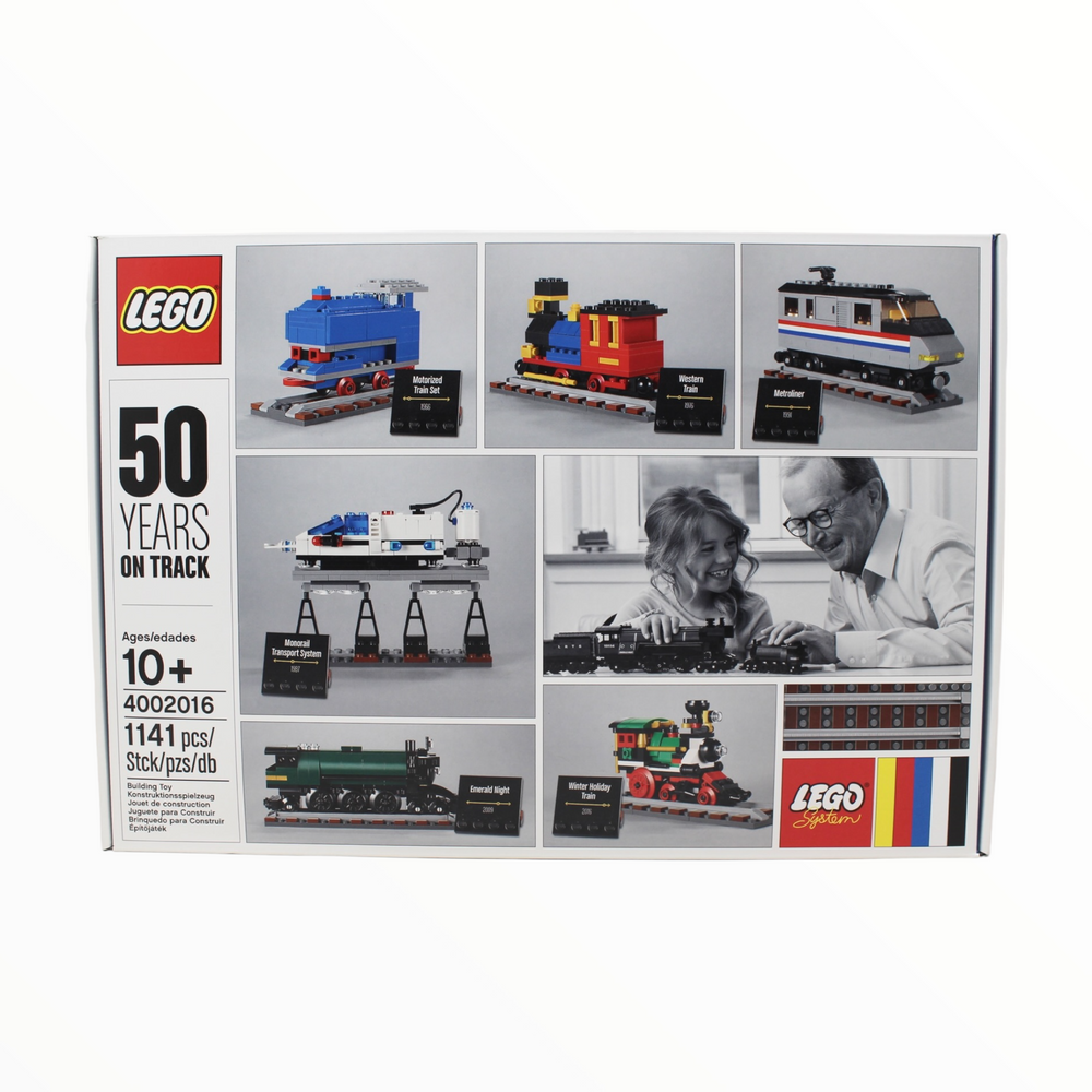 Retired Set 4002016 LEGO Employee Exclusive: 50 Years On Track (2016)