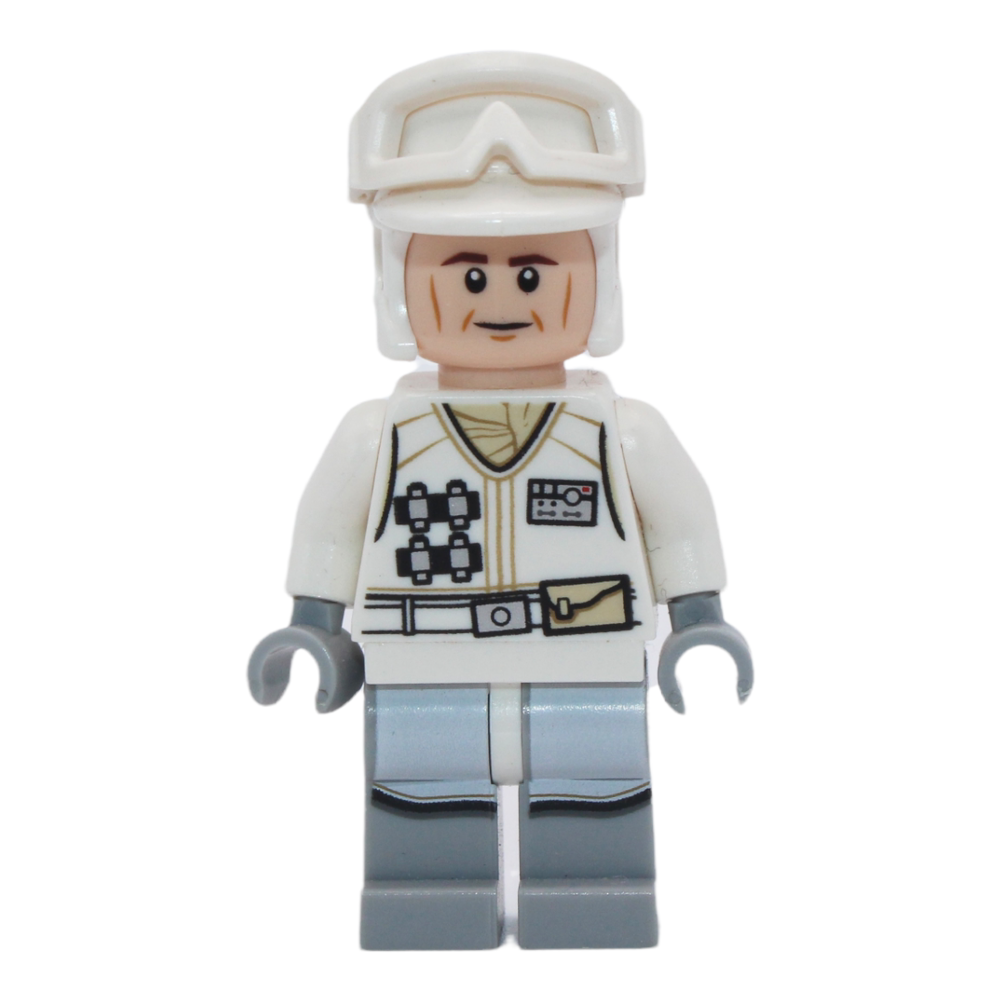 Hoth Rebel Trooper (white uniform, cheek lines, goggles)