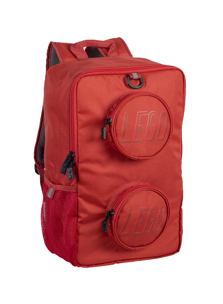 Red LEGO Brick Backpack