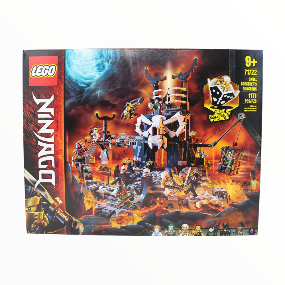 Certified Used Set 71722 Ninjago Skull Sorcerer’s Dungeons
