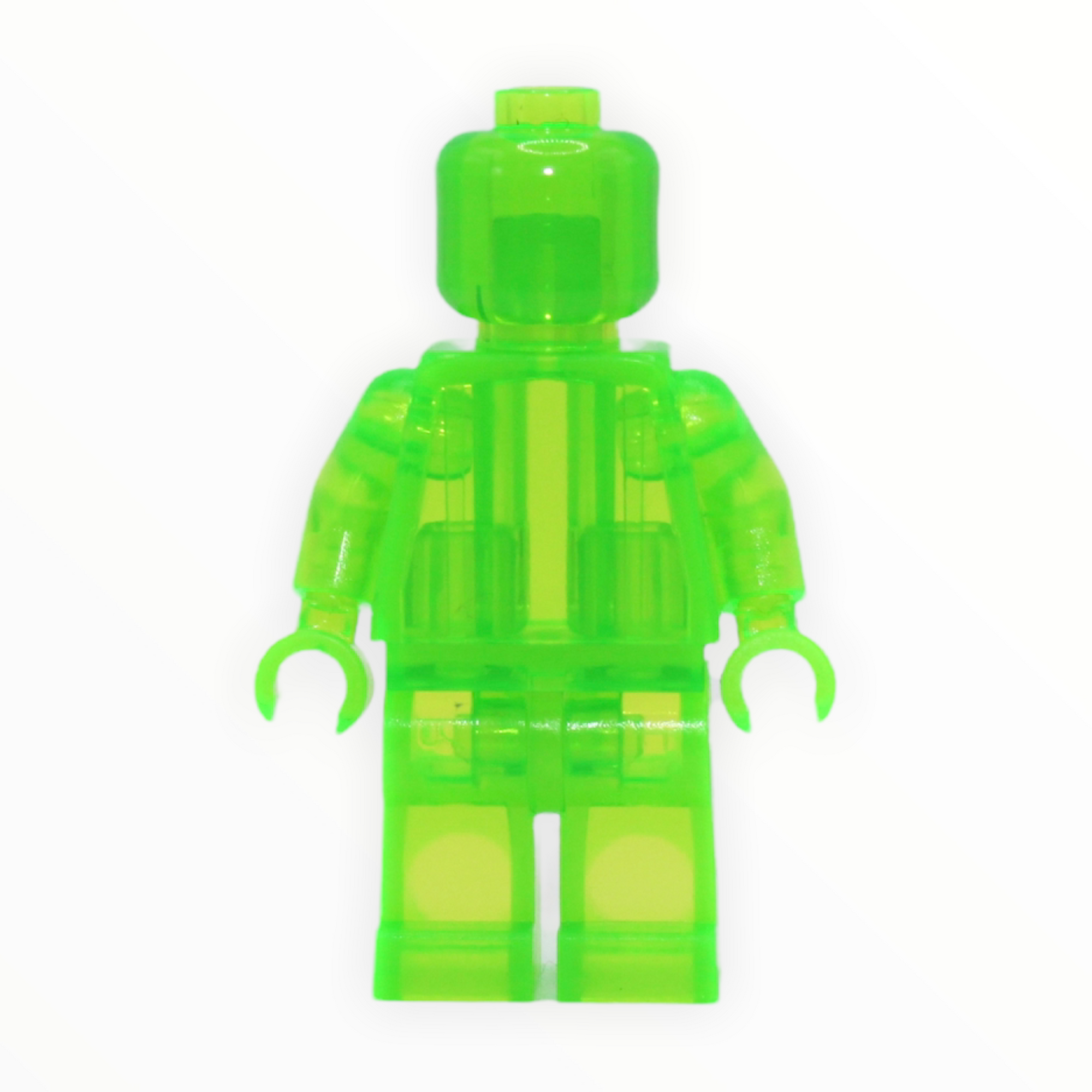 Transparent Green Minifigure