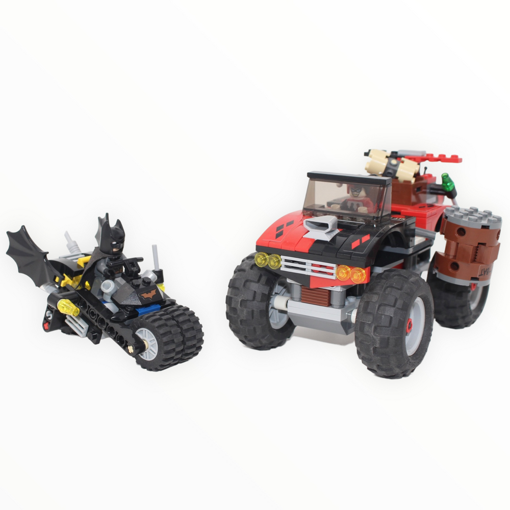 Used Set 7886 Batman The Batcycle: Harley Quinn's Hammer Truck