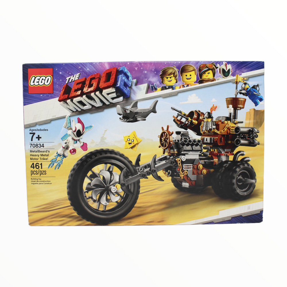 Retired Set 70834 The LEGO Movie 2 MetalBeard’s Heavy Metal Motor Trik